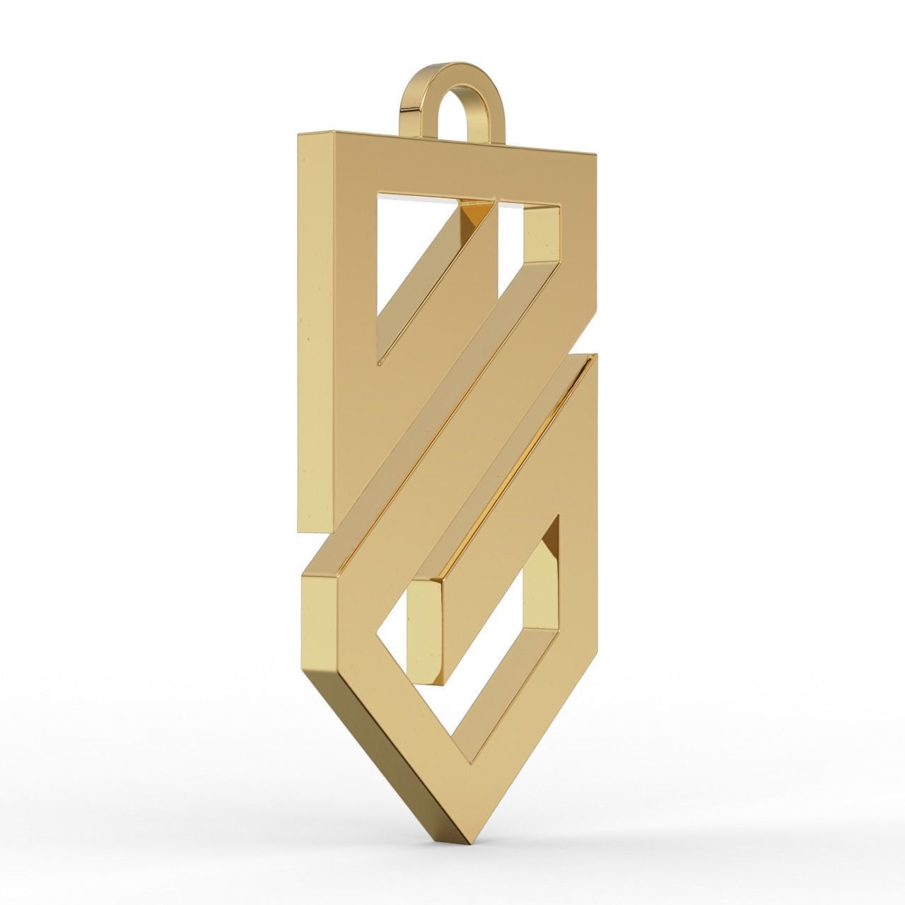 Pendant Logo of the Ukrainian troops of Azov 3D model 3D printable ...