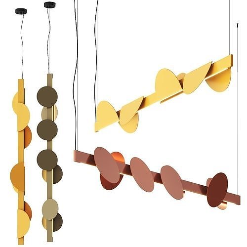 Sundown Ronda Design Pendant Lamp 3D model | CGTrader