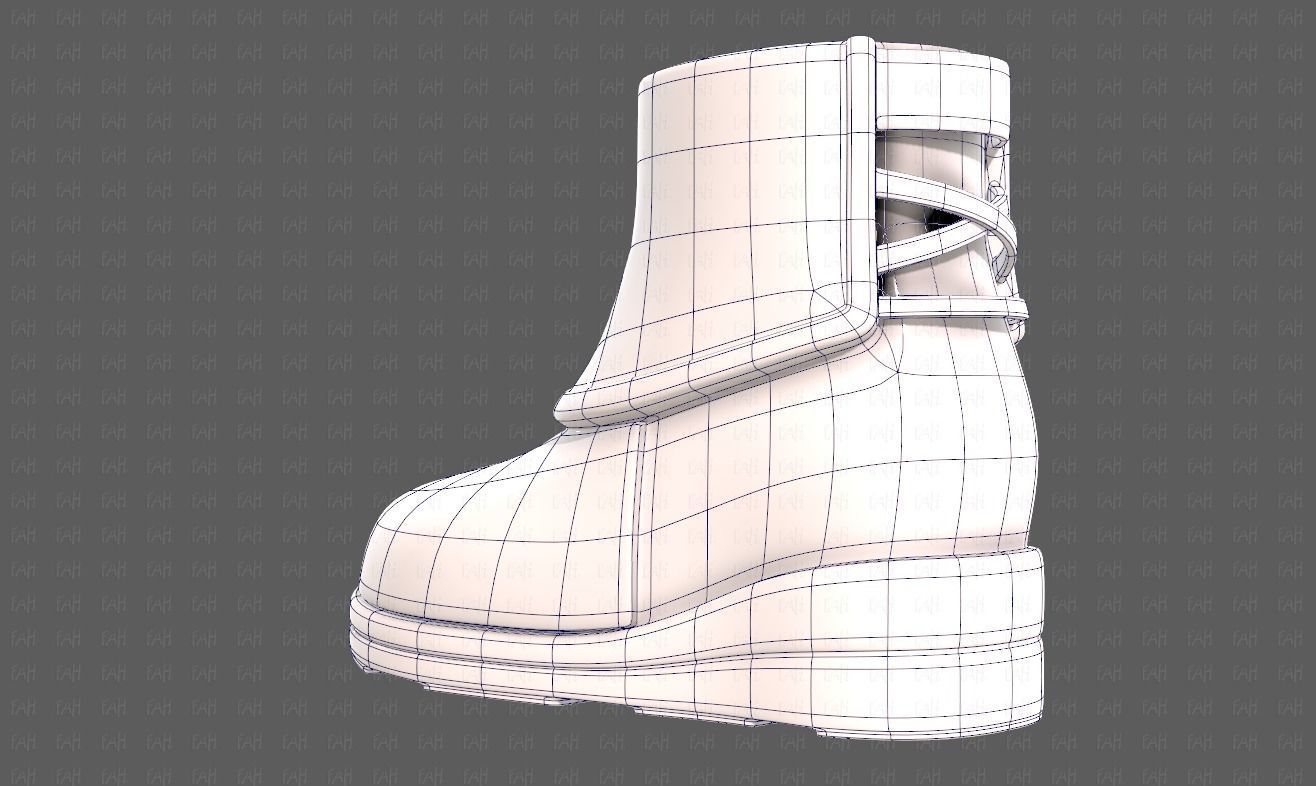 3D model Shoes cartoonV53 VR / AR / low-poly | CGTrader