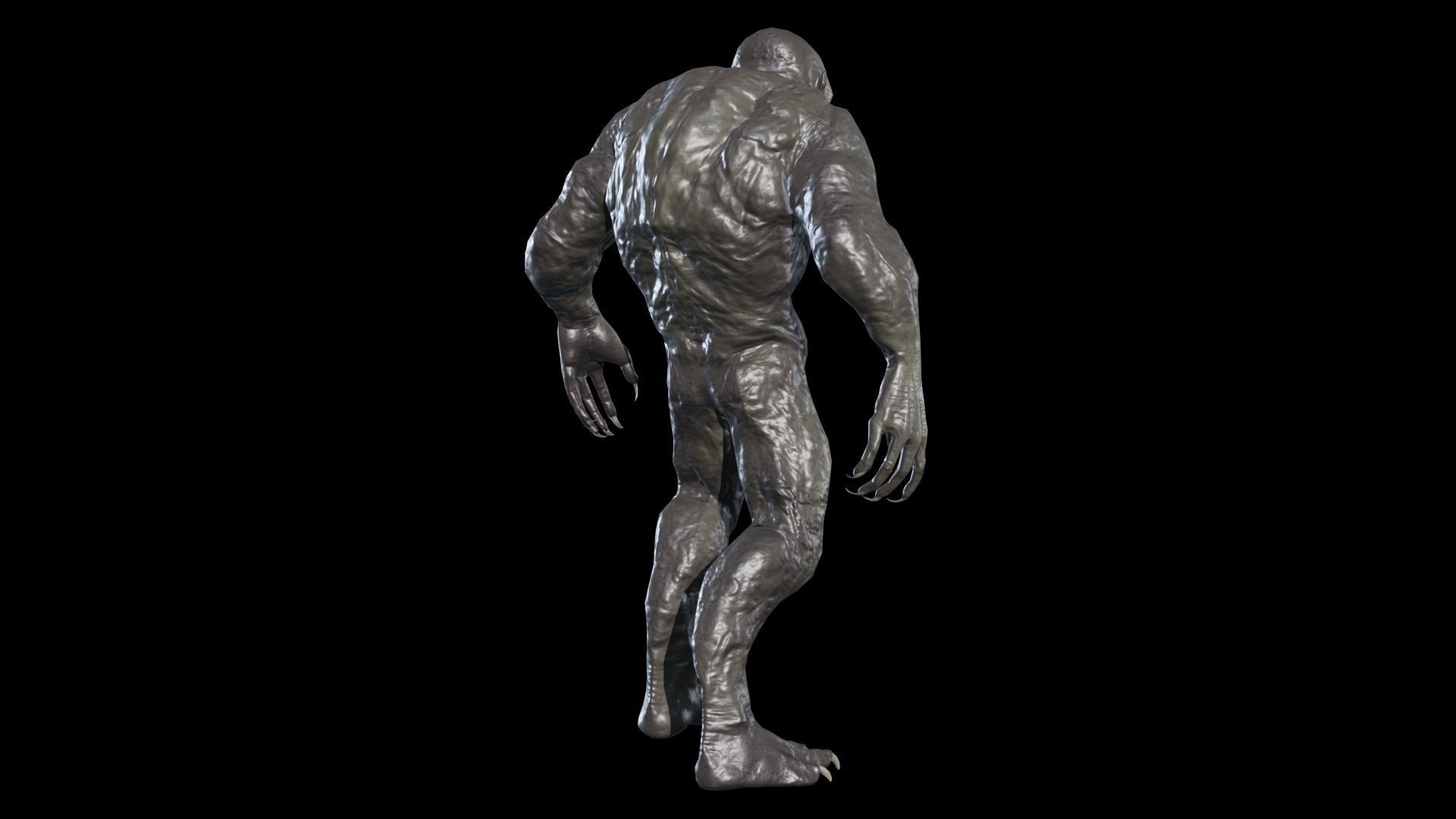 3D model Hump Monster VR / AR / low-poly | CGTrader