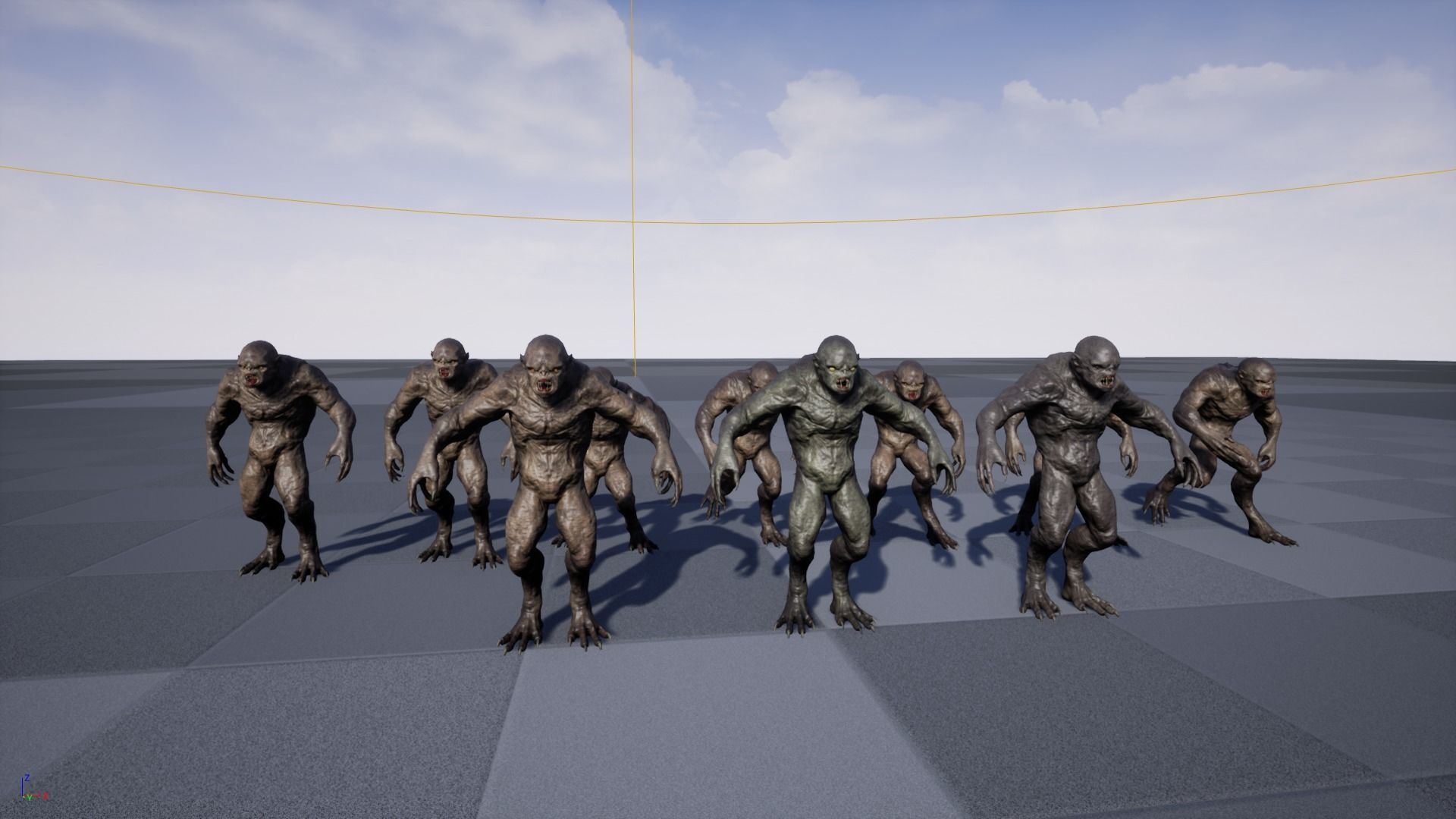 3D model Hump Monster VR / AR / low-poly | CGTrader