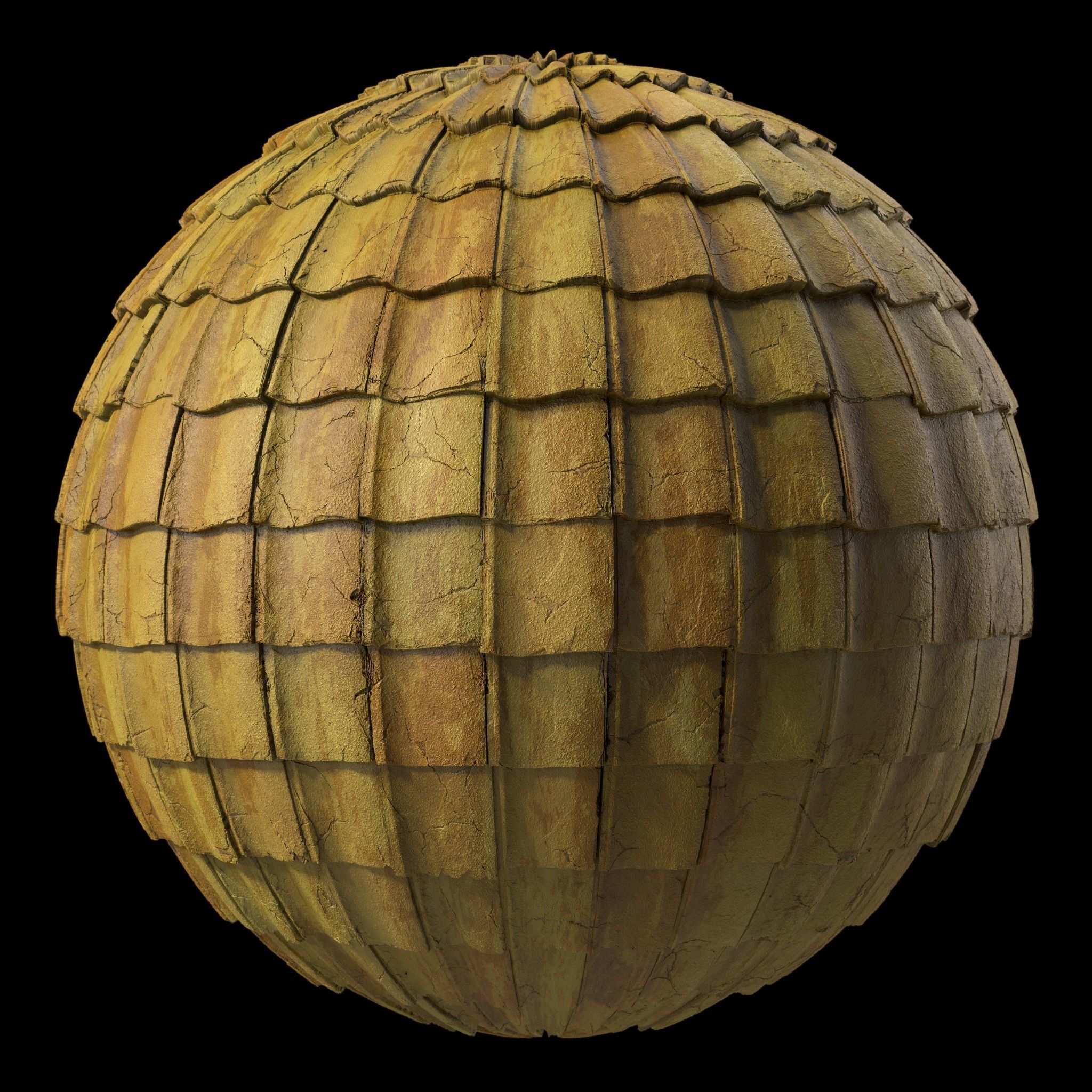 Texture Roof Tile Materials 49- Concrete Roofing by Sbsar generator VR ...