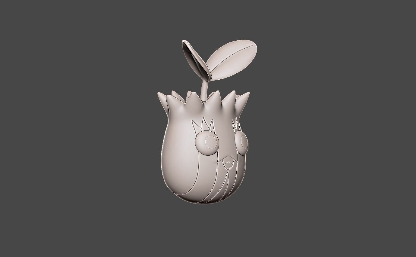 pokemon sunkern evolution pack 3D model 3D printable | CGTrader