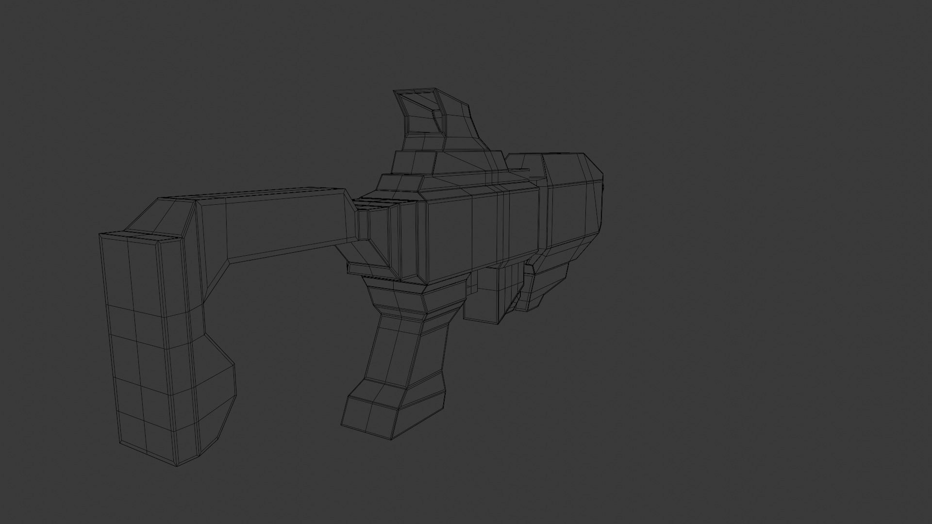 3D model Sci-Fi Style Carbine VR / AR / low-poly | CGTrader