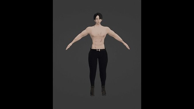 3D model VRChat Male Model VR / AR / low-poly | CGTrader