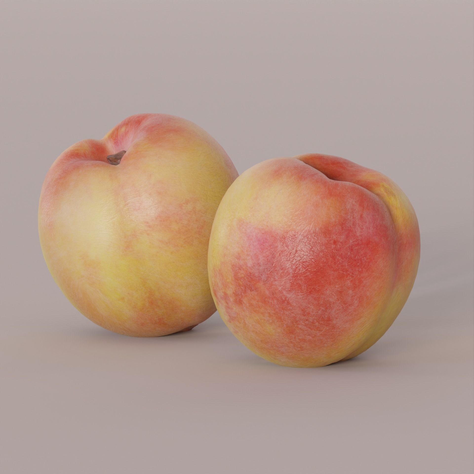 Peaches 3D model | CGTrader
