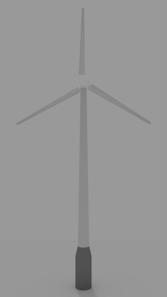 Wind Power Plant 3D model | CGTrader