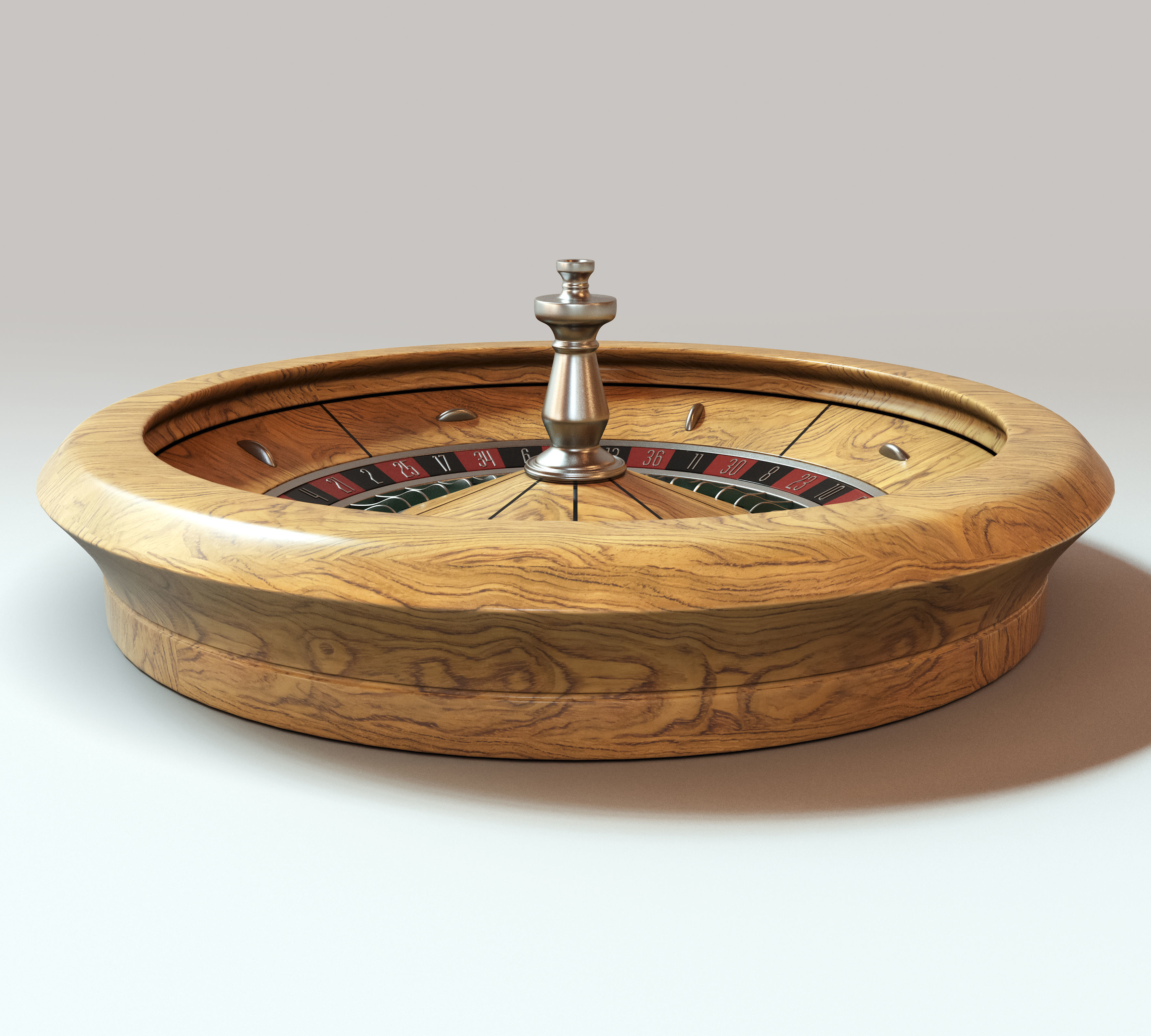 Roulette Wheel Modern 3D model | CGTrader