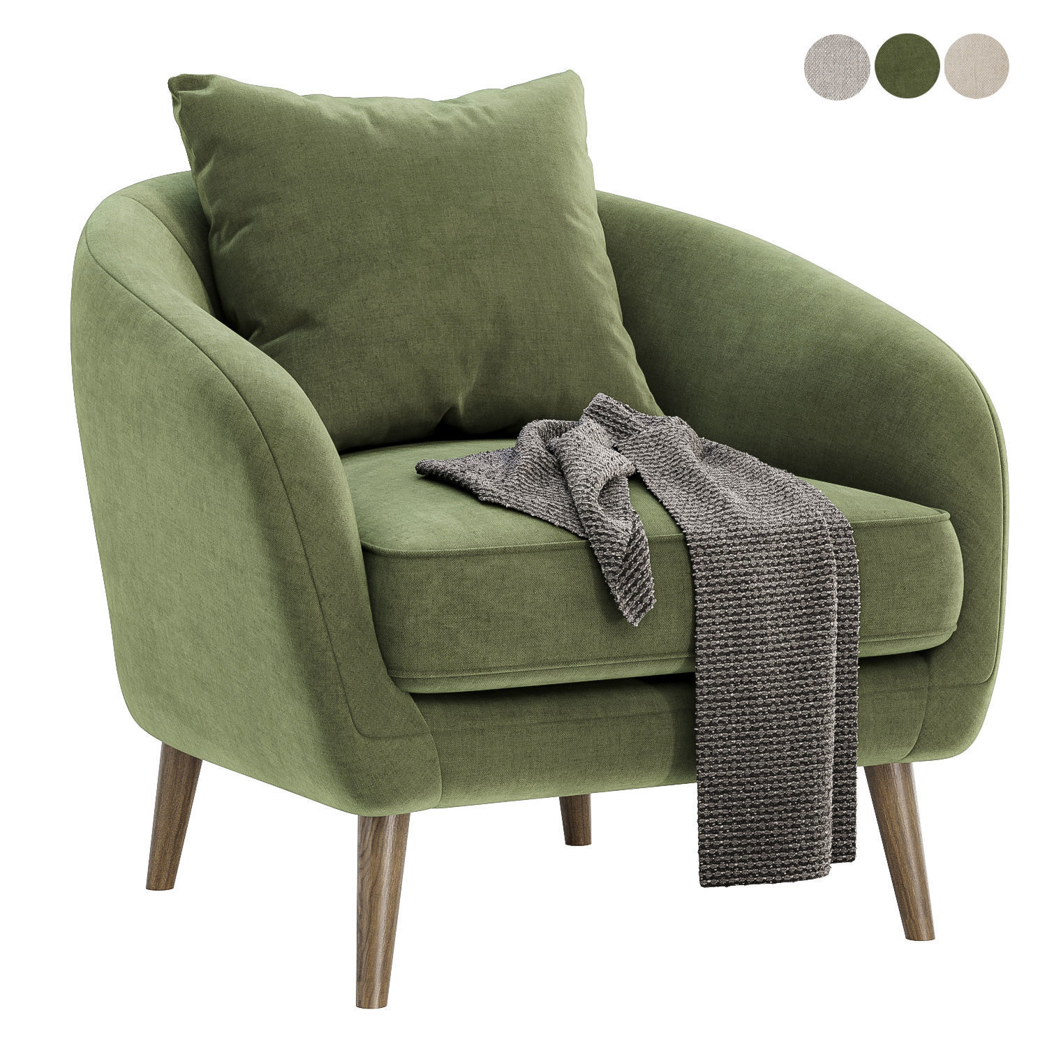 Modern Chair Stella 3D model | CGTrader