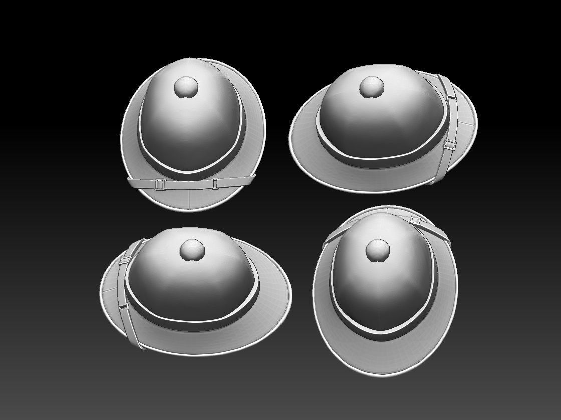 helmet 3D model 3D printable | CGTrader