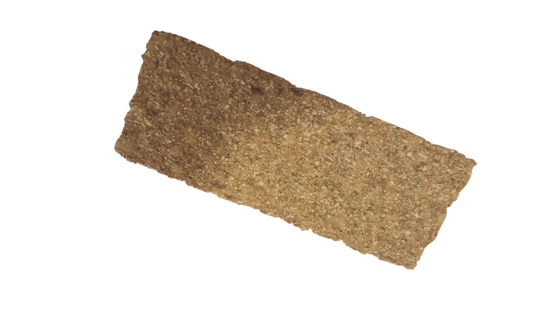 Brown Cracker Bread 3D model | CGTrader