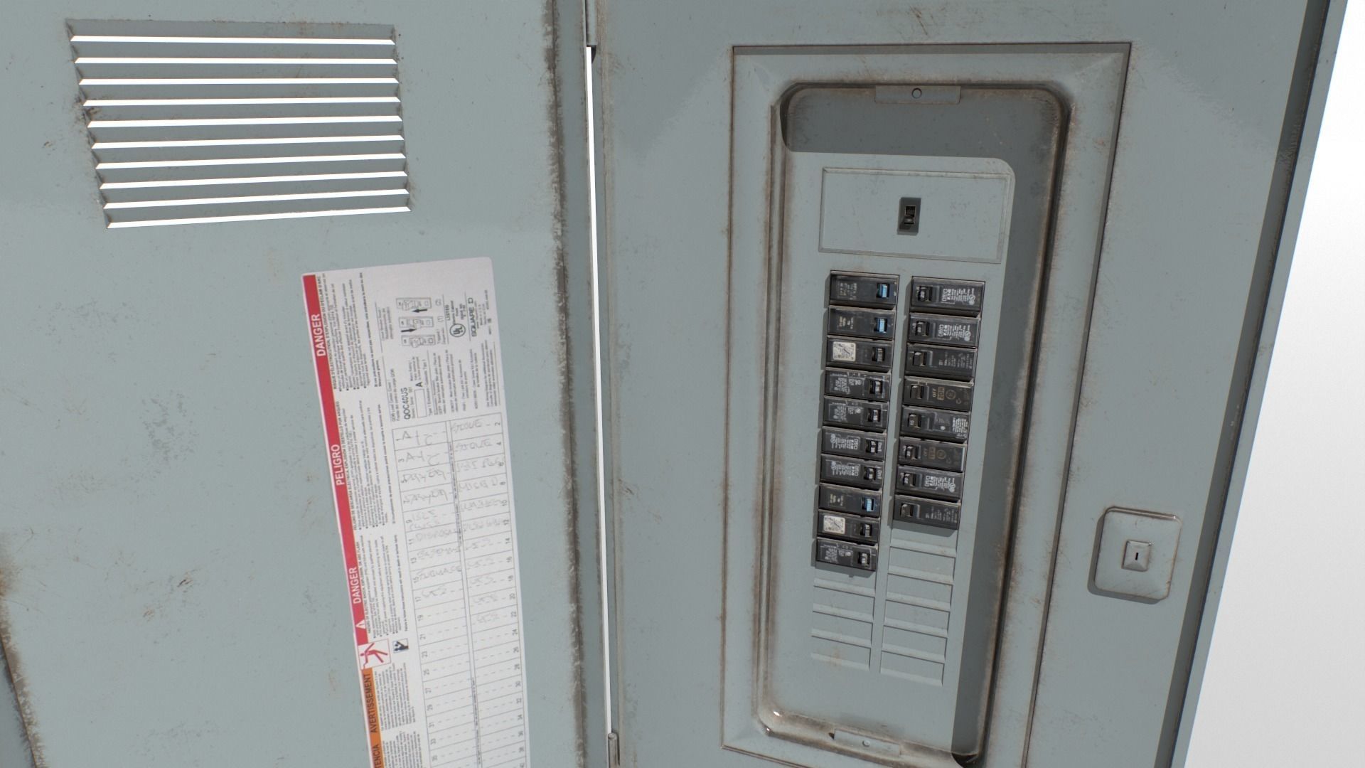 3D model Fuse box VR / AR / low-poly | CGTrader