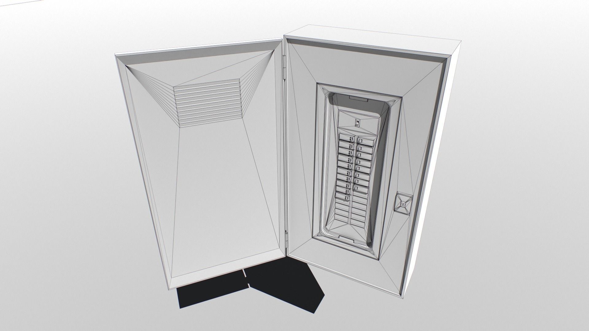 3D model Fuse box VR / AR / low-poly | CGTrader