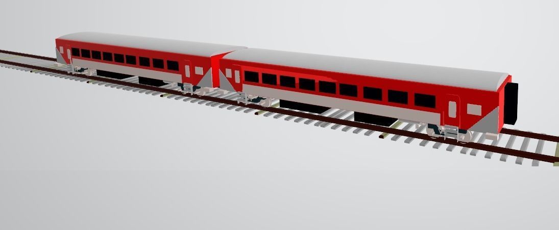 Indian LHB coach made in blender 3d Software free 3D model | CGTrader