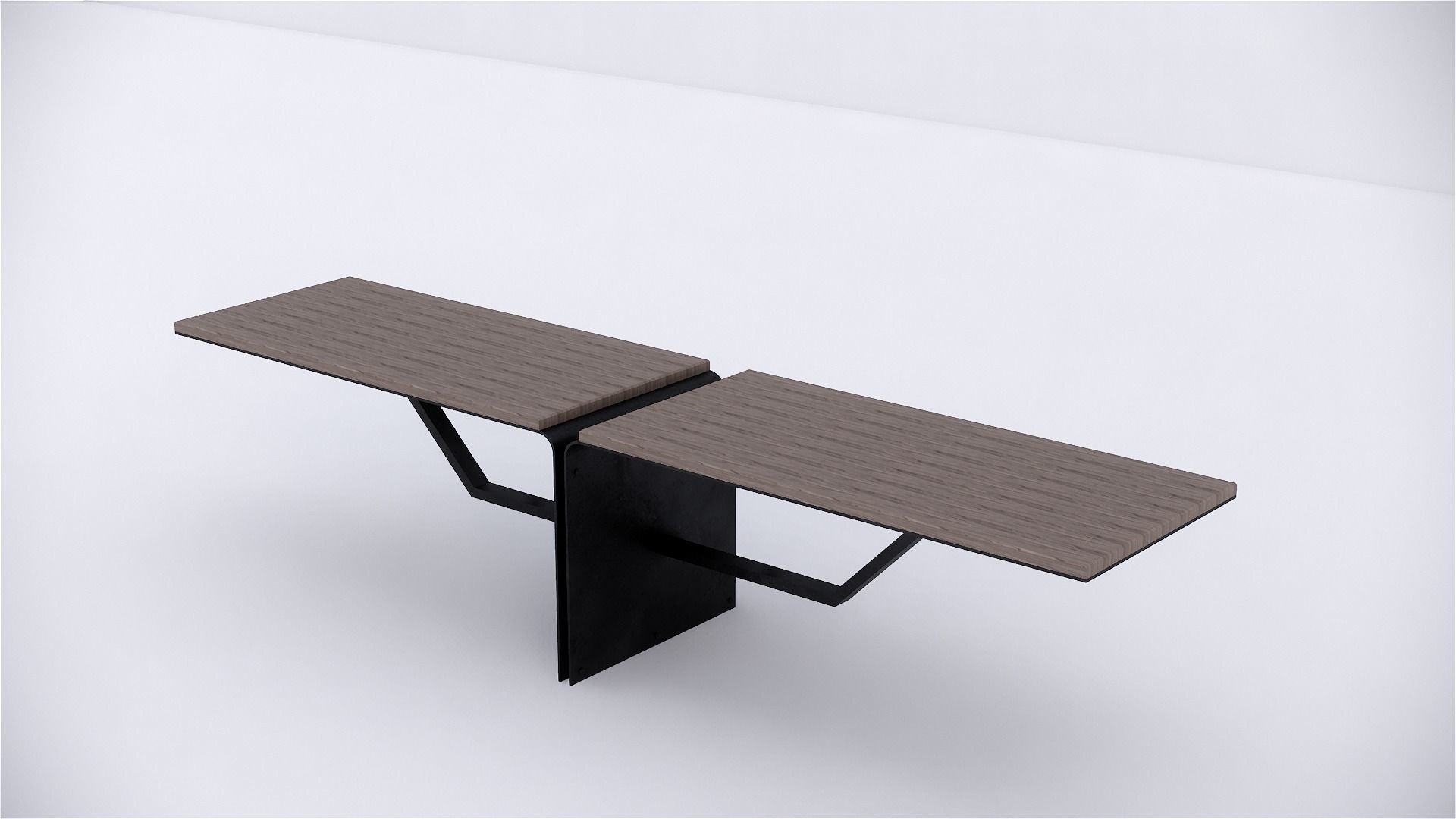 modular urban furniture collection 3D model | CGTrader