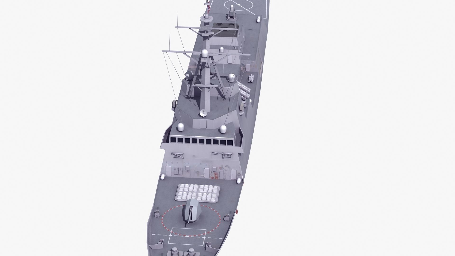 3D model FFG-63 Constellation Class Frigate VR / AR / low-poly | CGTrader