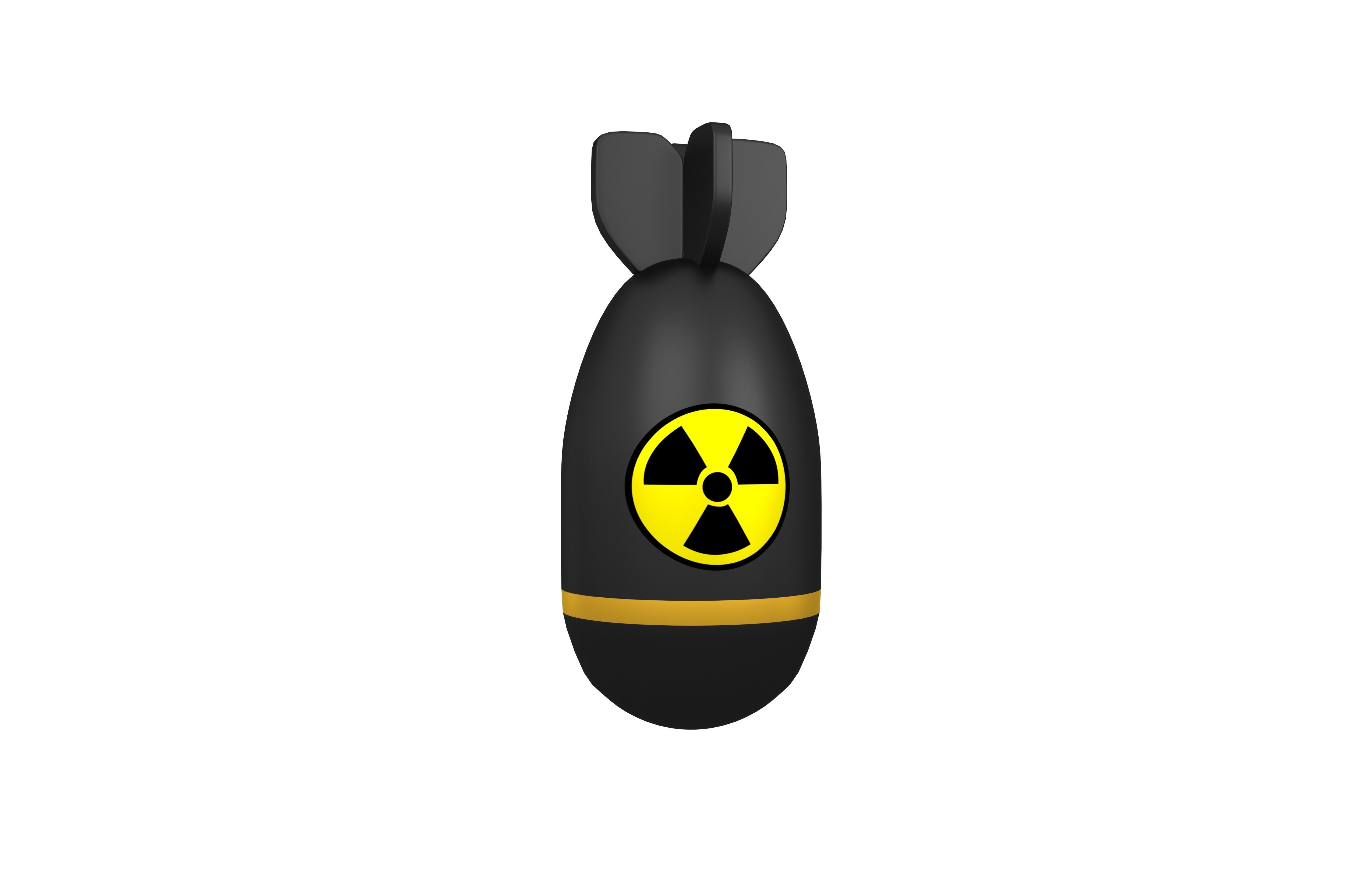 3D model Nuclear Bomb v1 004 VR / AR / low-poly | CGTrader