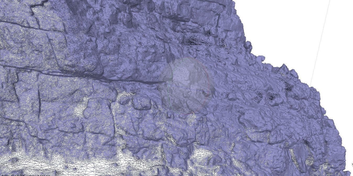 Mountain cliff corner 3D model | CGTrader