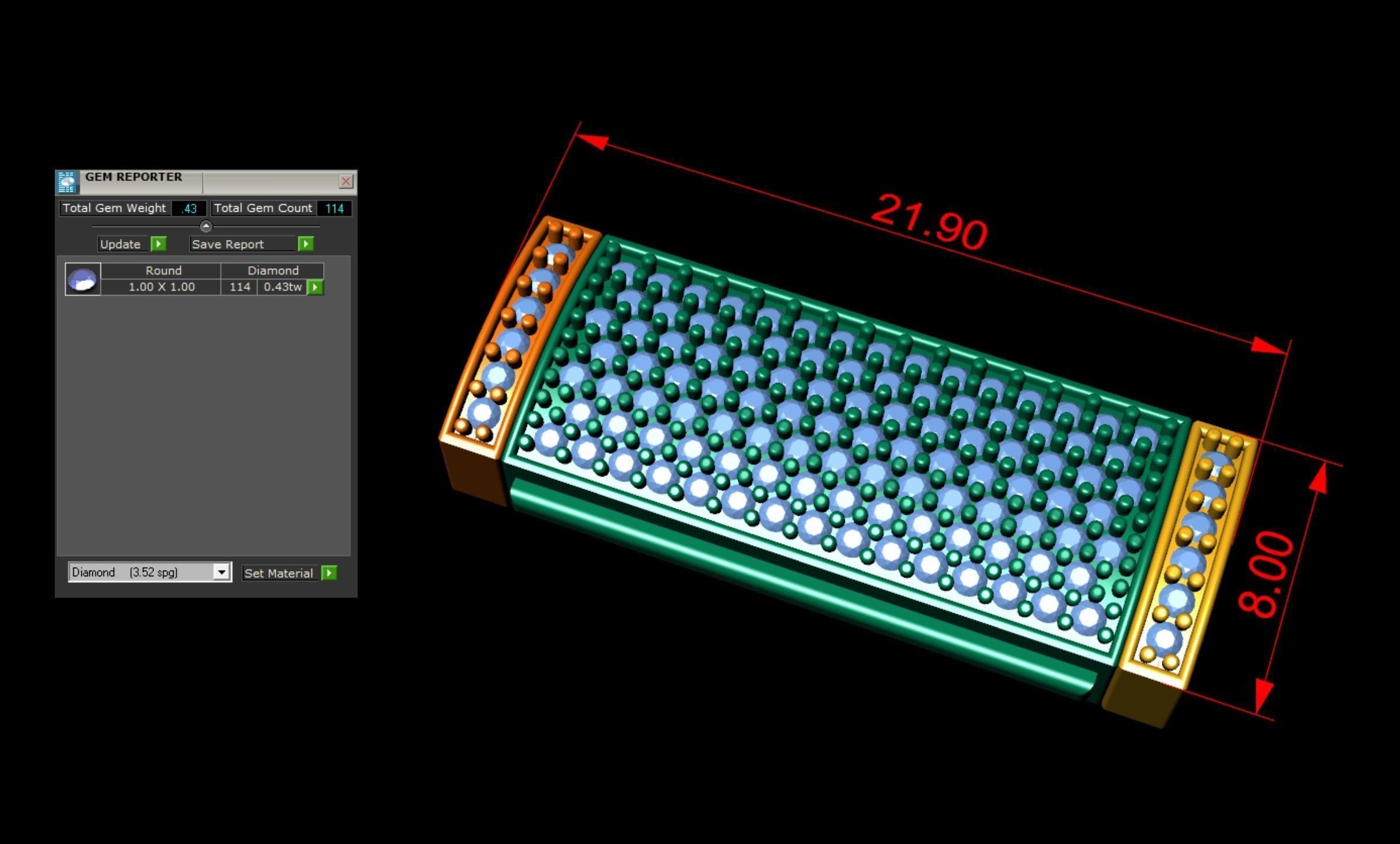 8 mm Rectangular Flip Lock Box Combination 3D Model Collection | CGTrader