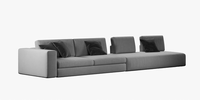 3D model Ditre Urban Sofa VR / AR / low-poly | CGTrader