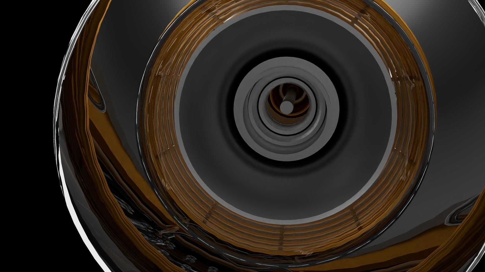 Jet aircraft engine 3D model | CGTrader