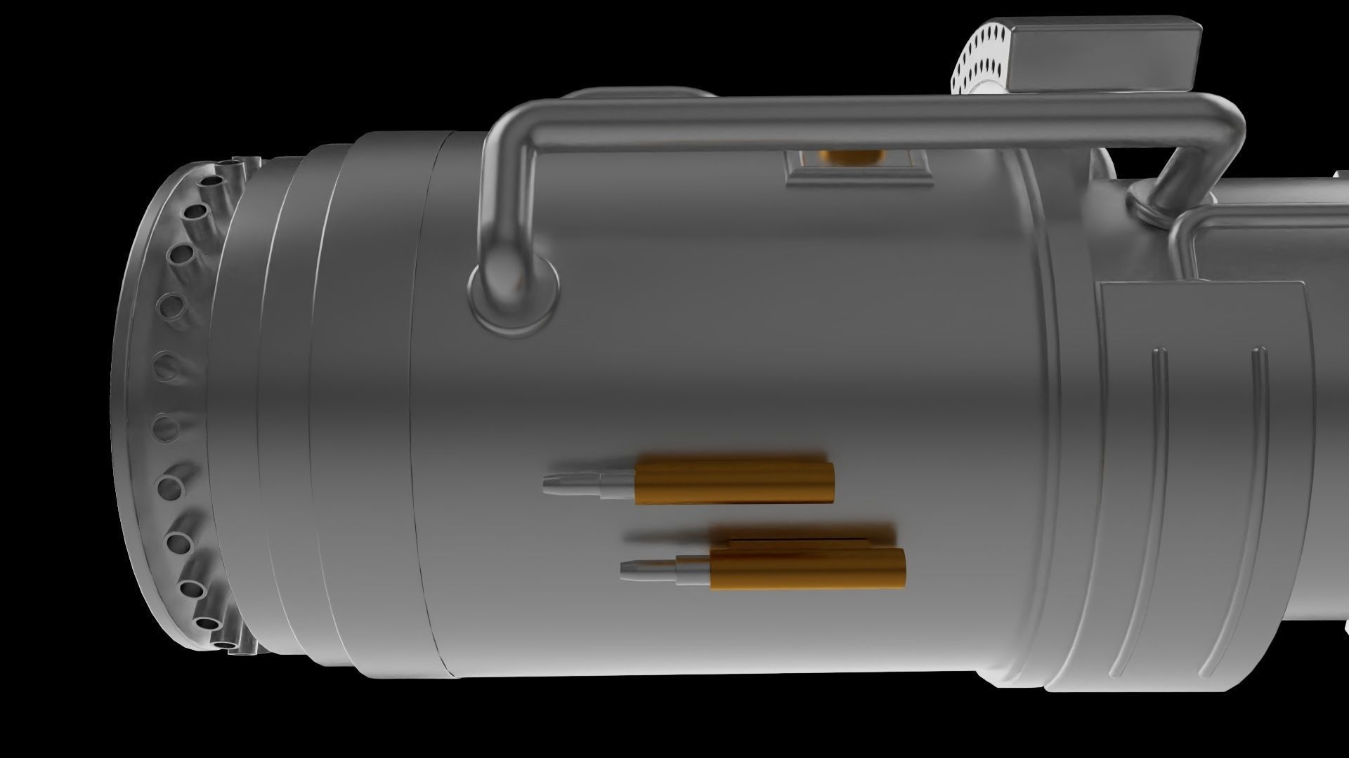 Aircraft turbine engine 3D model 3D printable | CGTrader