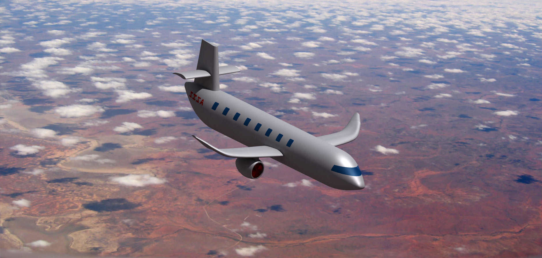 Airbus A220 3D model | CGTrader