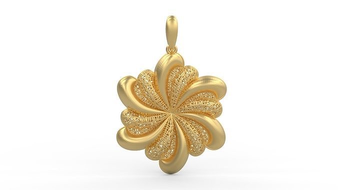 Pendant 425 3D model 3D printable | CGTrader