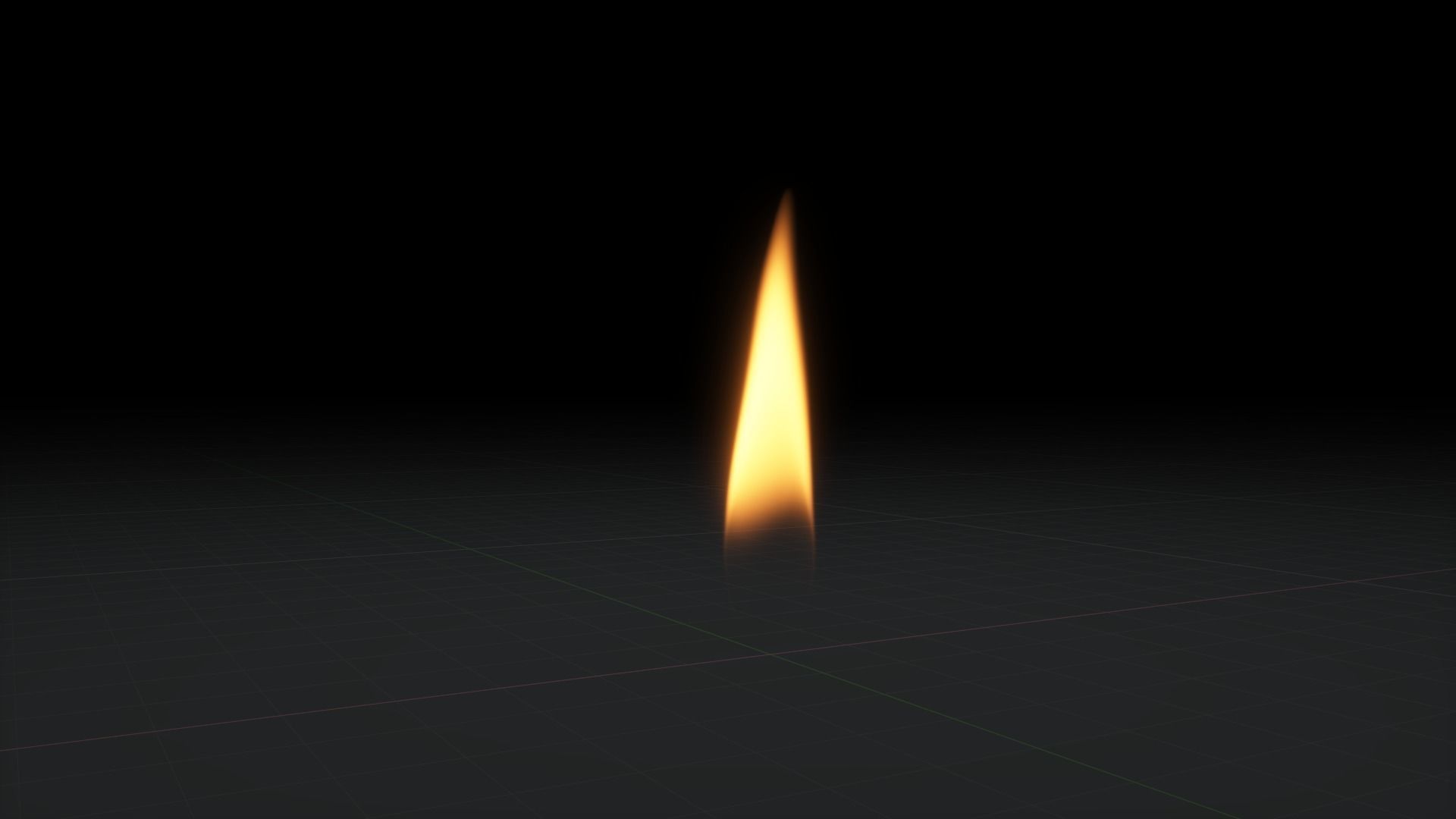 Candle Flame 3D Animation 500 Frames 3D model animated | CGTrader