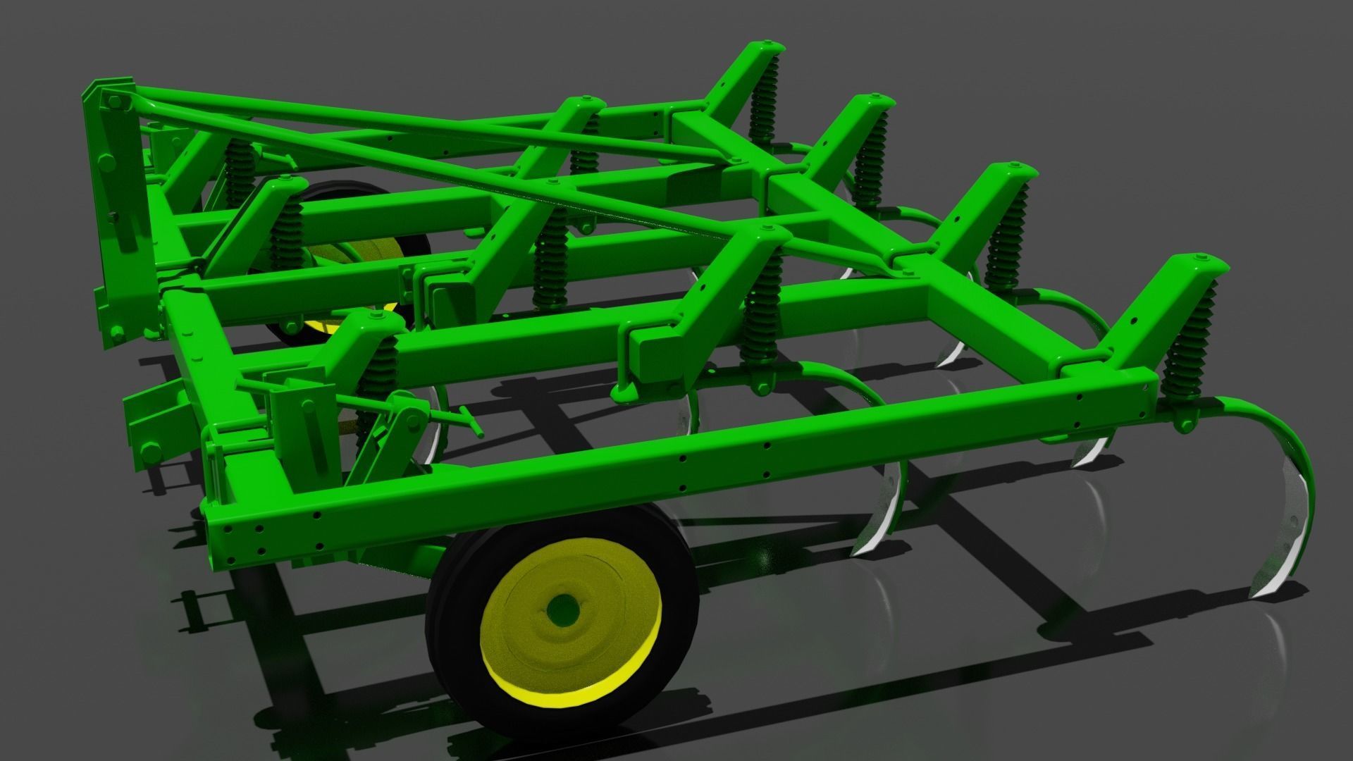 John Deere 1610 Chisel Plow 3D model | CGTrader