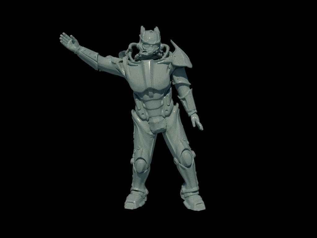 Tesla Power armor for 3d printing 3D model | CGTrader