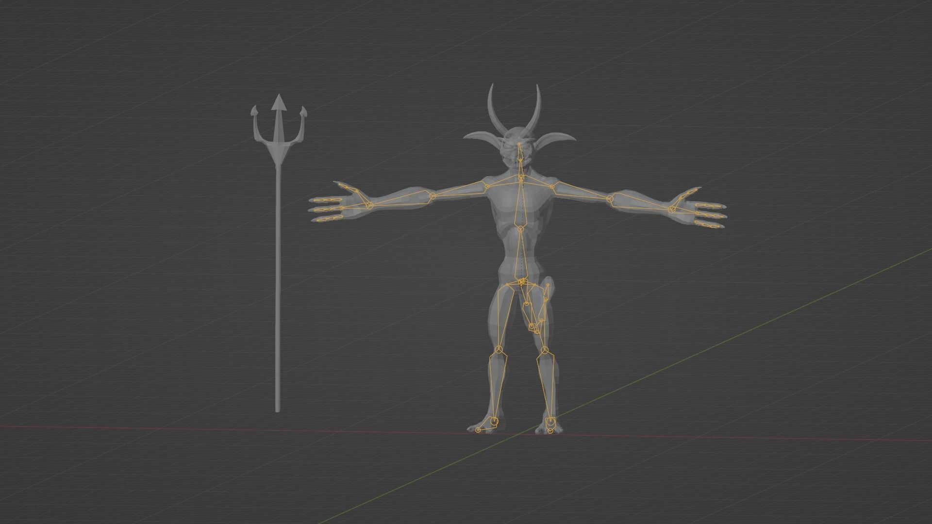 3D model Imp Demon Lucifer Satan Rigged VR / AR / low-poly | CGTrader