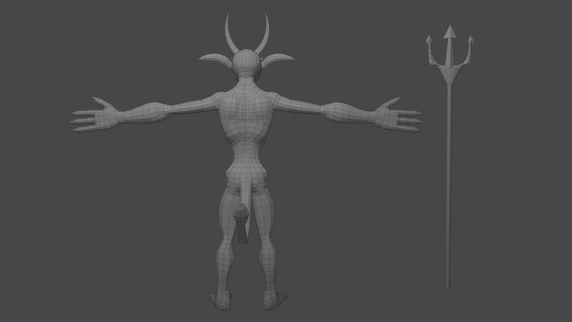 3D model Imp Demon Lucifer Satan Rigged VR / AR / low-poly | CGTrader