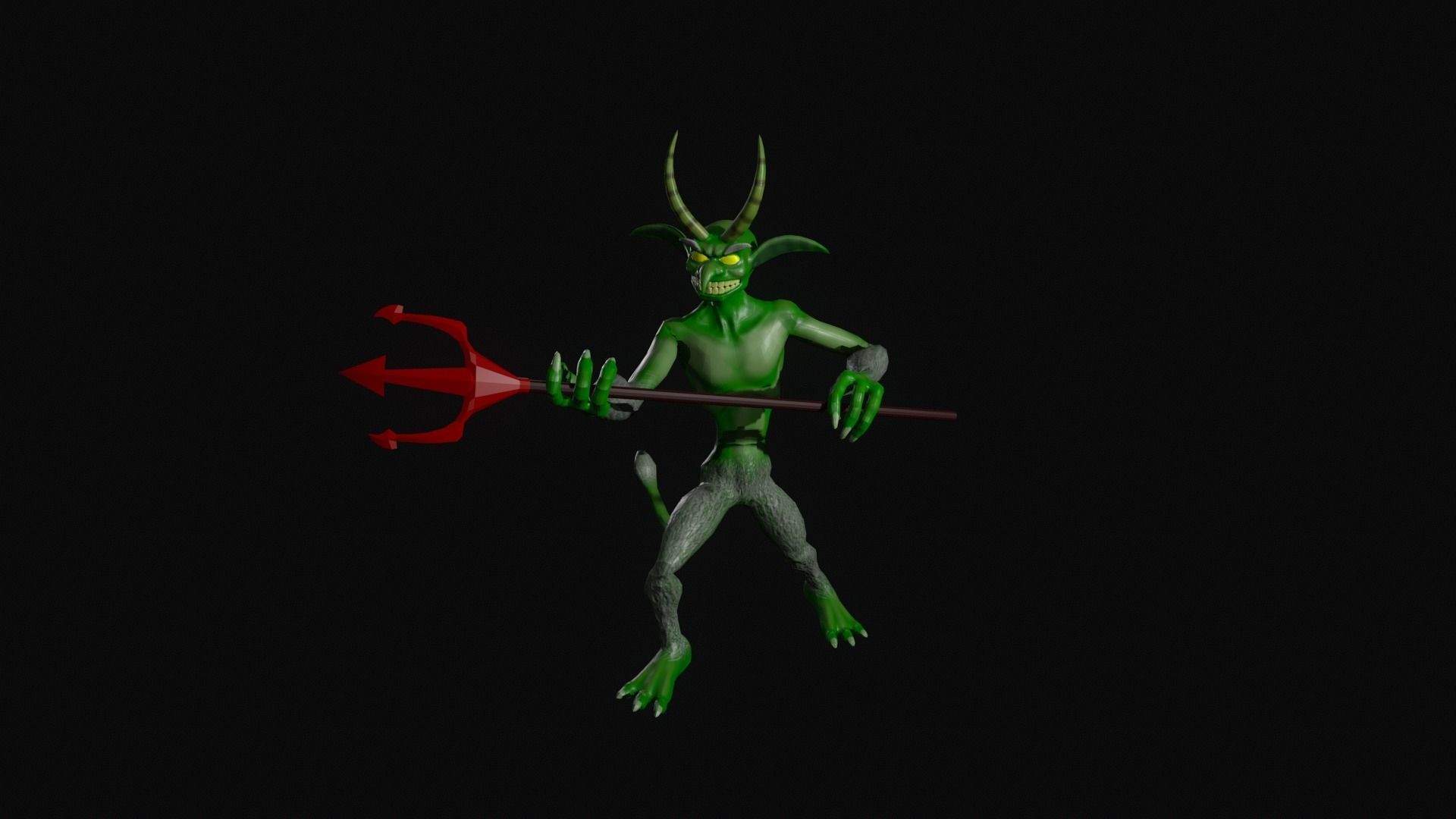 3D model Imp Demon Lucifer Satan Rigged VR / AR / low-poly | CGTrader