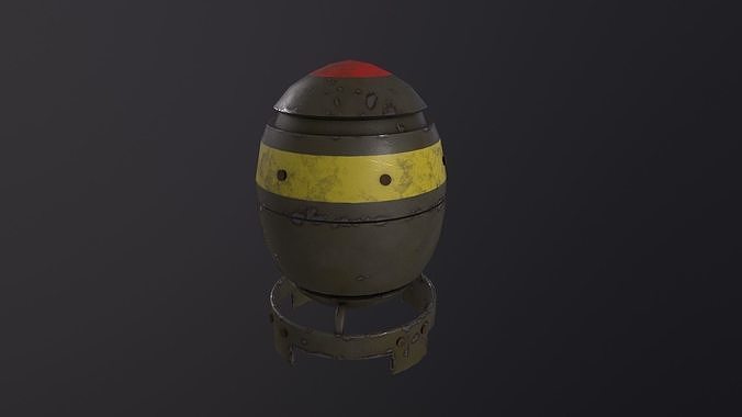3D model Mini Nuke 3D Model VR / AR / low-poly | CGTrader