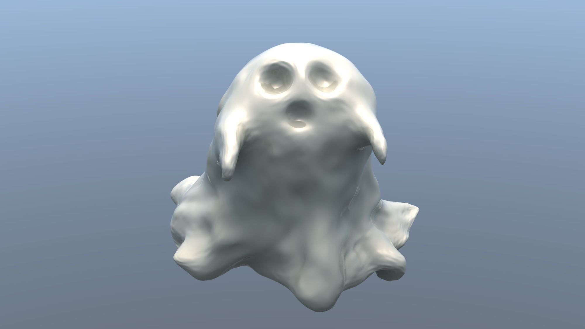 Lil Ghost 3D model 3D printable | CGTrader