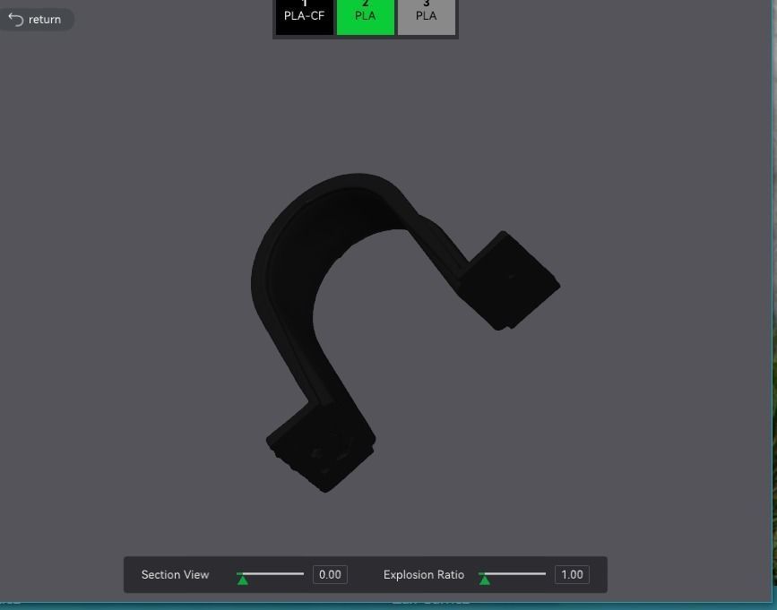 U Mount 1 3D model 3D printable | CGTrader