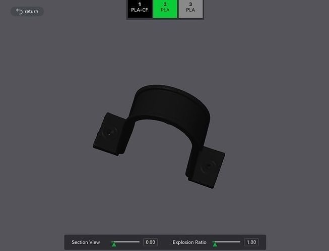 U Mount 1 3D model 3D printable | CGTrader