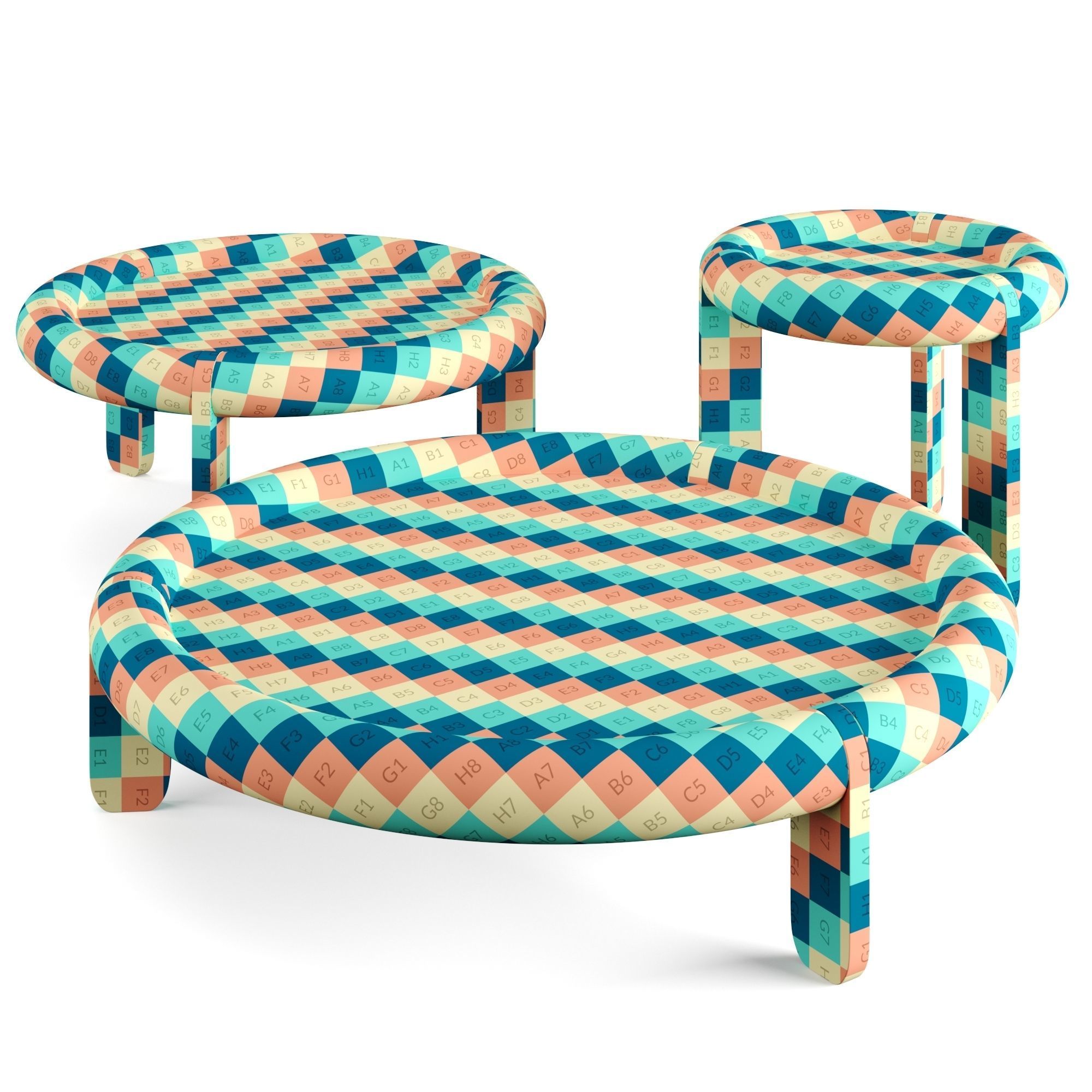 Madou coffee table by Enne 3D model | CGTrader