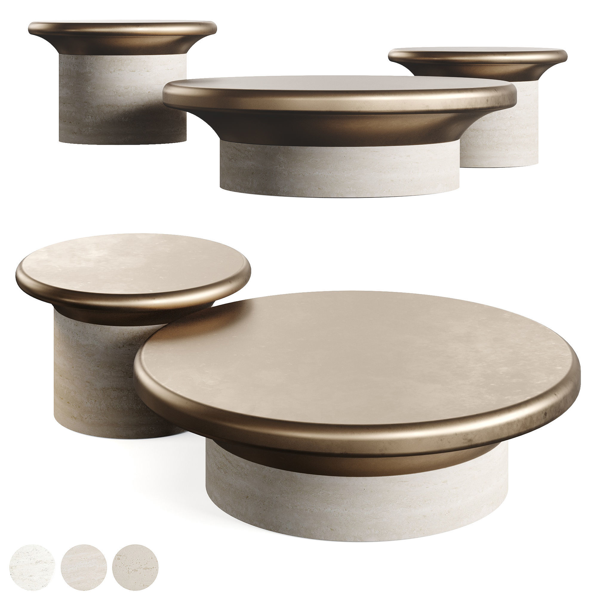 3D model ENNE SUSPENCE COFFEE TABLE VR / AR / low-poly | CGTrader