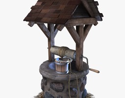 Animated Water well 3D Models | CGTrader