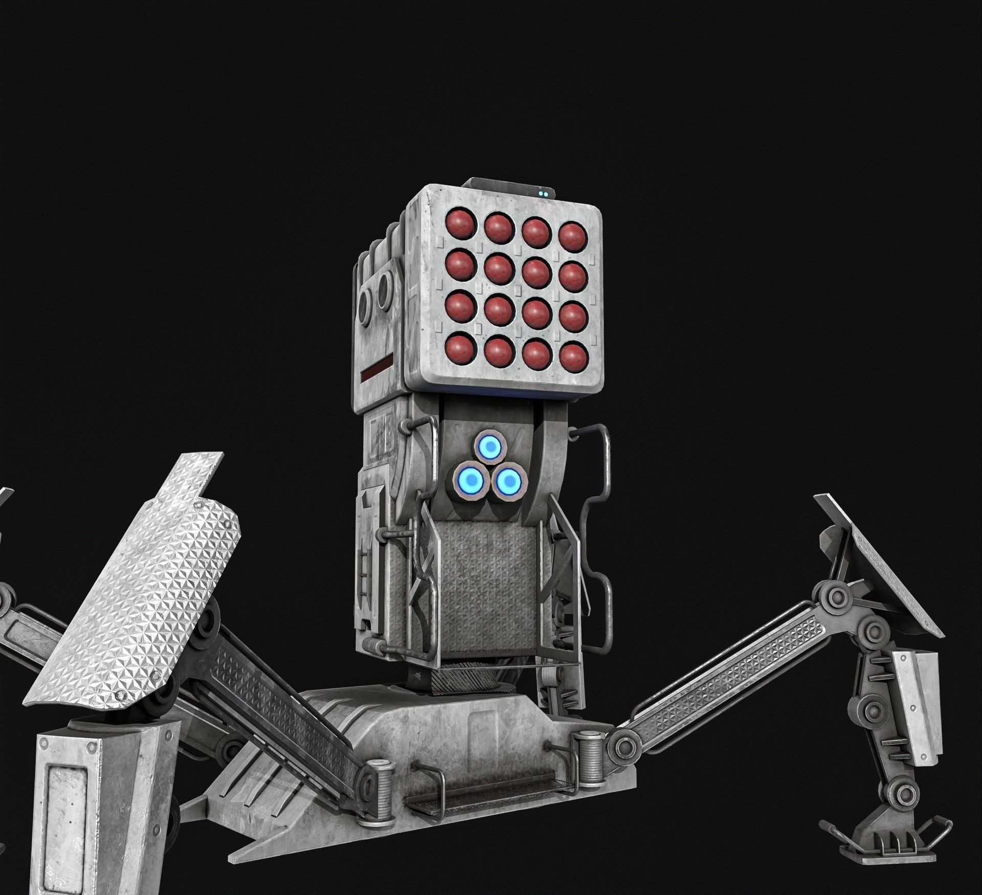 3D model Defense Robot VR / AR / low-poly | CGTrader