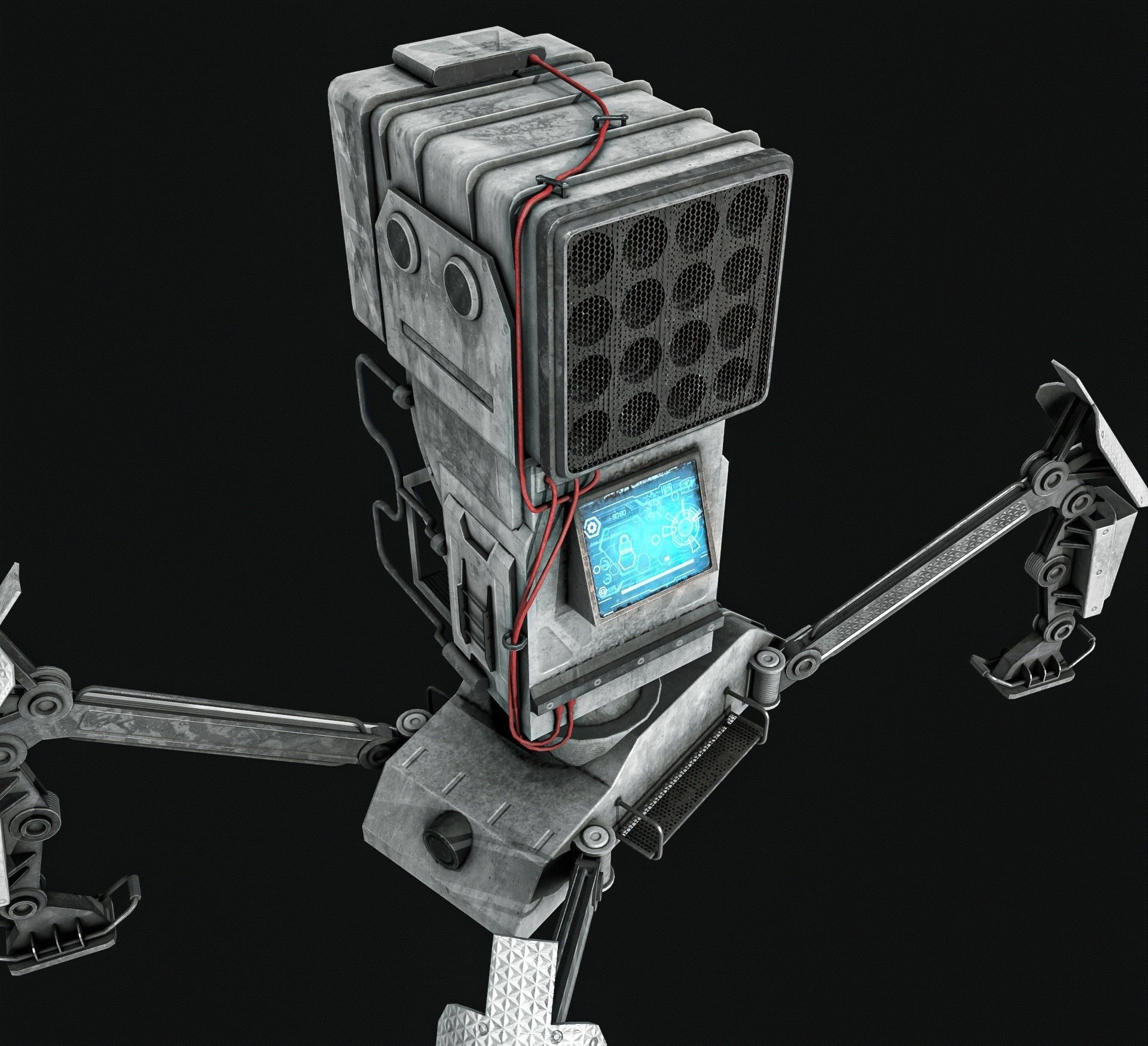 3D model Defense Robot VR / AR / low-poly | CGTrader