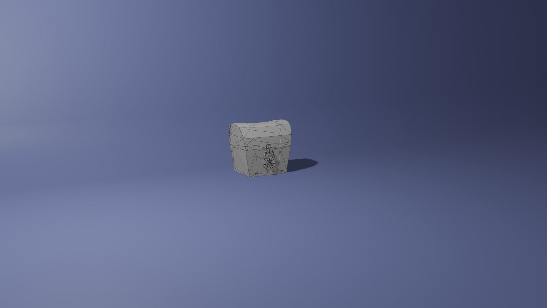 3D model Stylized chest VR / AR / low-poly | CGTrader
