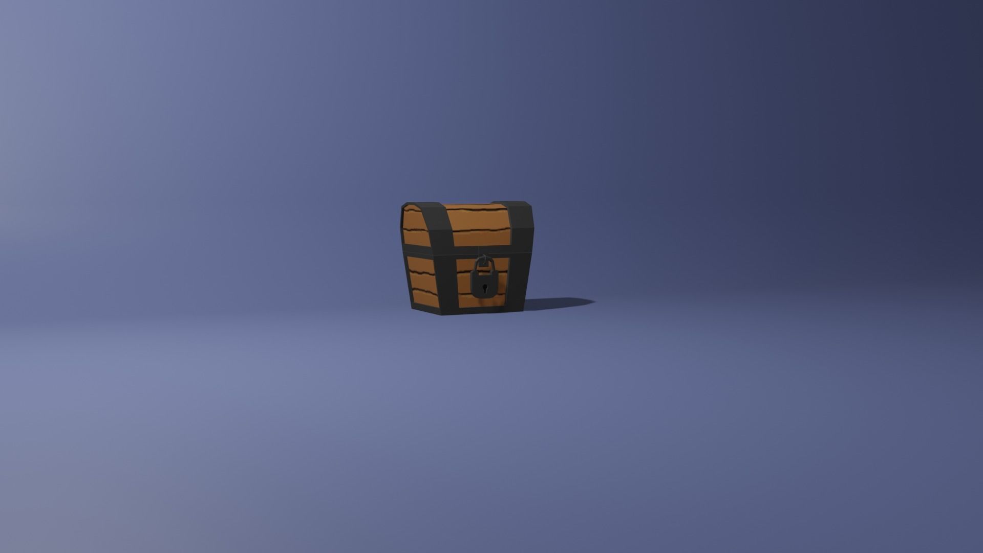 3D model Stylized chest VR / AR / low-poly | CGTrader