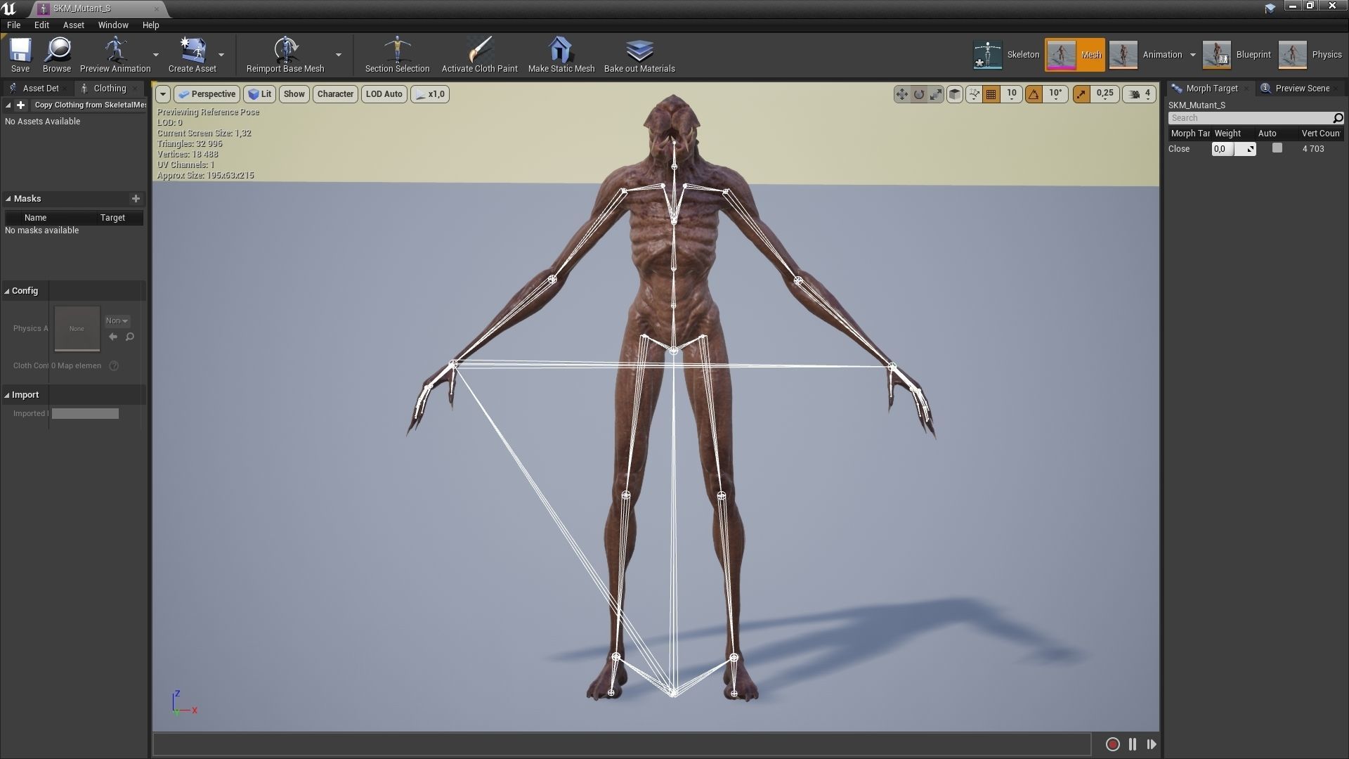 3D model Mutant S game character VR / AR / low-poly | CGTrader