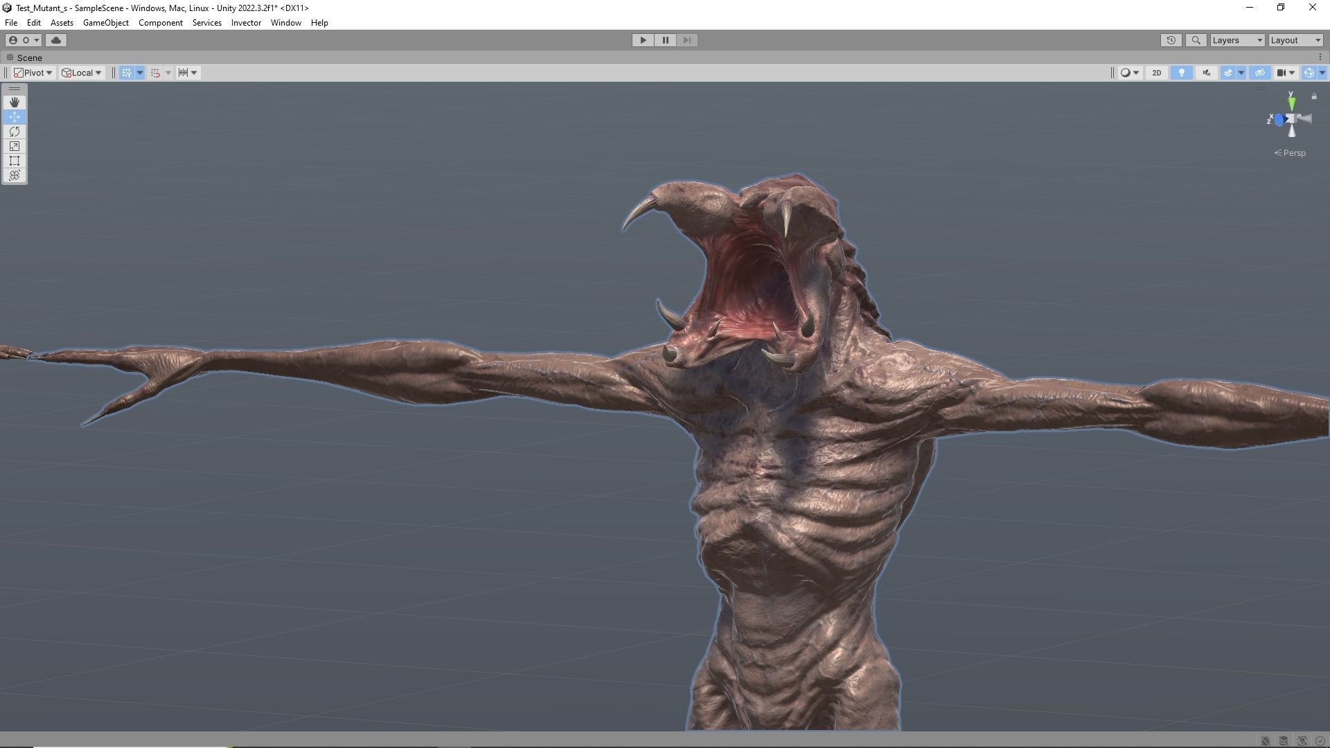 3D model Mutant S game character VR / AR / low-poly | CGTrader