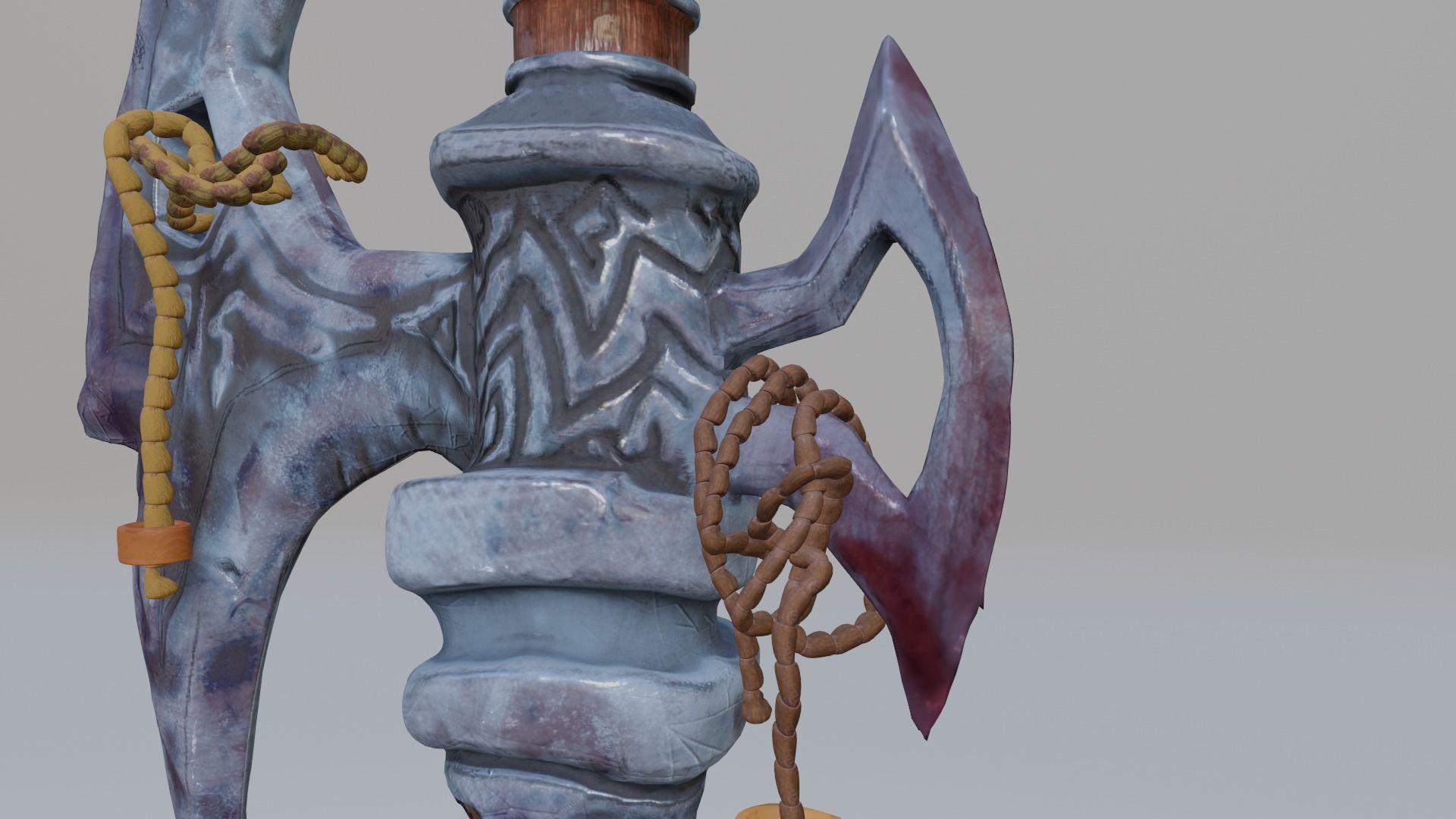 3D model Un Axe medium poly model to a game or VR / AR / low-poly ...