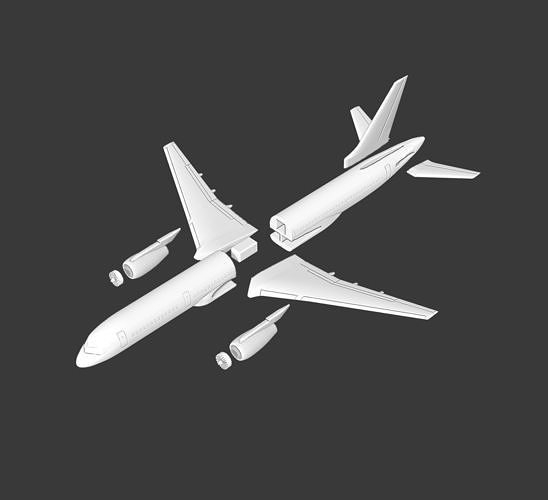 Boeing 757-200 3D model 3D printable | CGTrader