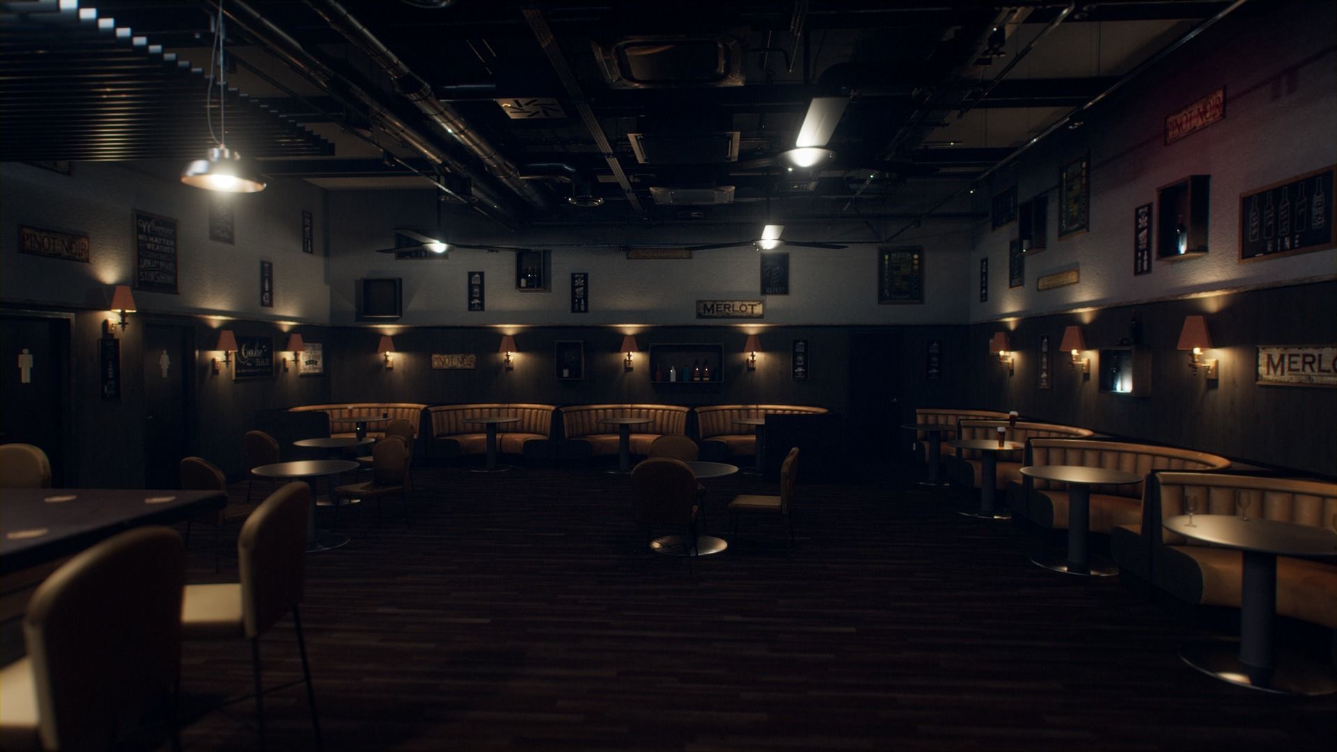 Dive Bar Environment 3D model | CGTrader